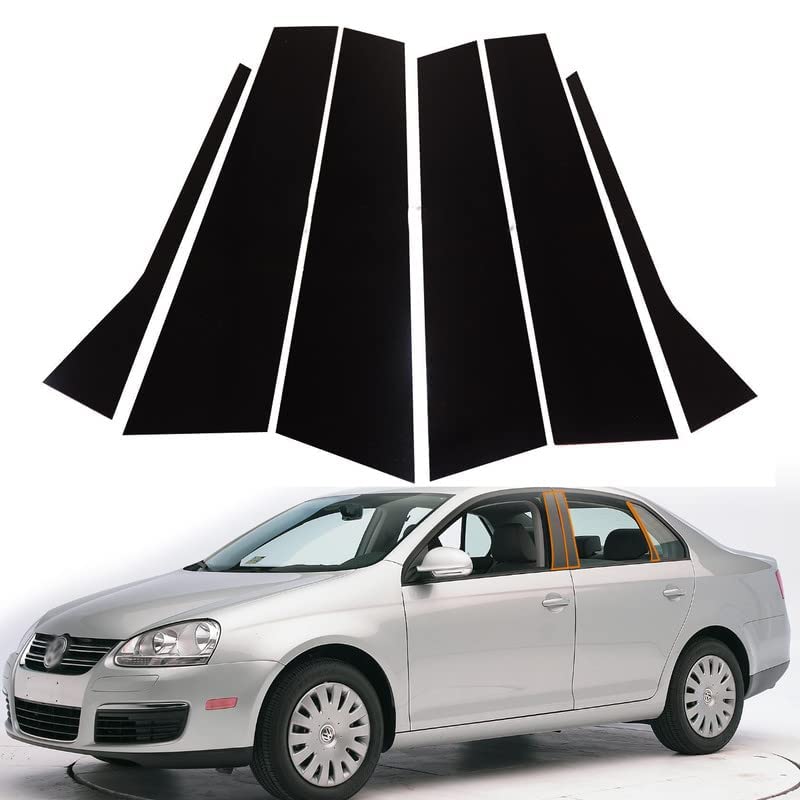 Amazon.com: Door Pillar Post Trim Compatible with 2006-2010 VW Jetta ...