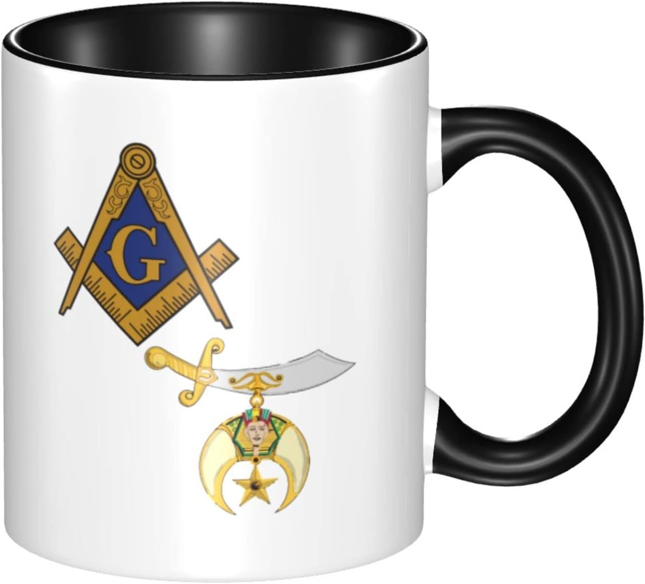 Amazon.com: PAUPPY Mason Shriner Split Masonic Shrine Noble Gift Gifts ...