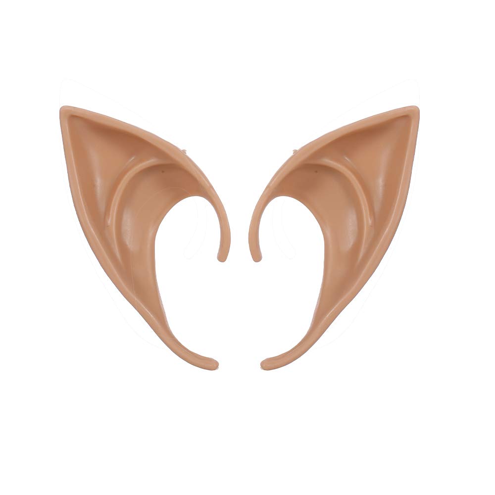 Qunan Elf Ears for Halloween Cosplay 1 Pair Cosplay Fairy P ie Elf Ears ...