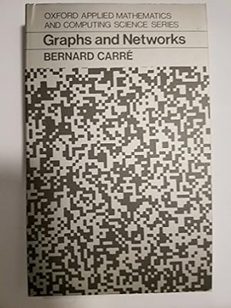 Amazon.com: Graphs and Networks (Oxford Applied Mathematics and Computing Science Series ...