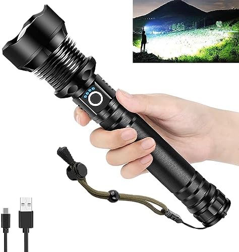 Glarylight Torches led Super Bright, 180000 High Lumens Rechargeable ...