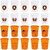 Amazon.com: Thanksgiving Party Cups - 16oz Fall Disposable Cups Fall ...