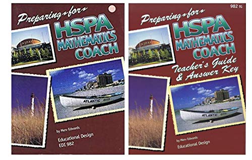 Amazon.com: Preparing for HSPA mathematics coach (EDI): 9780876948880 ...