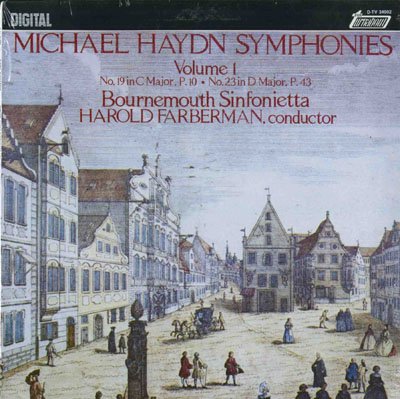 Michael Haydn Symphonies Nos. 19 & 23 - Amazon.com Music