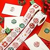 Amazon.com: Containlol 1000 Pcs Christmas Ornament Roll Stickers ...
