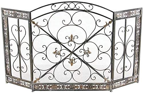 Buy Spark Protection 3-Panel Arch Screen With Folding Panels For ...