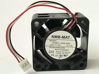 Amazon.com: for NMB 4020 1608KL-05W-B59 DC24V 0.11A 3-Wire 4CM Frequency Converter Fan : Electronics