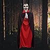 Amazon.com: Terrifying Hanging Vampire Prop, Halloween Scary Realistic ...