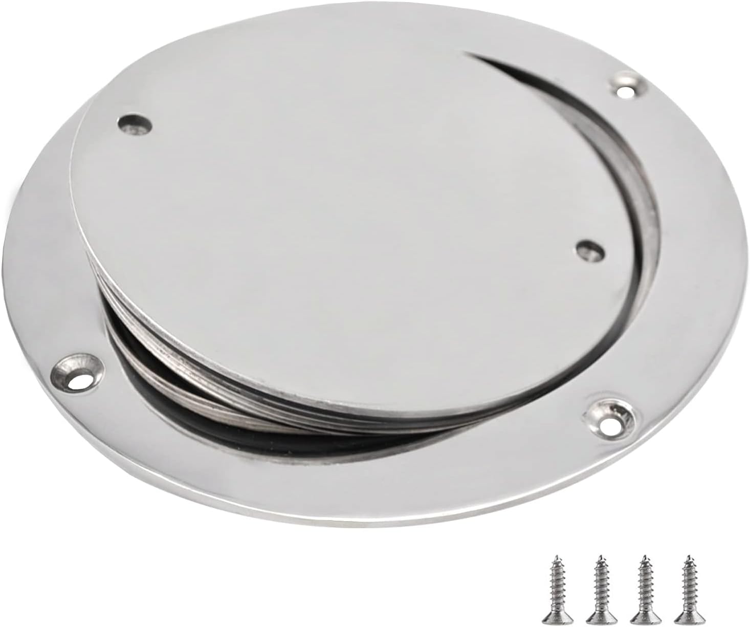 Amazon.com : JT-HLM 5 inch Boat Hatch 316 Stainless Steel Round Non ...