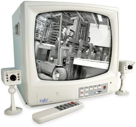 Amazon.com : SVAT CV1202 - Indoor Security System w/ 2 CCD Nightvision ...