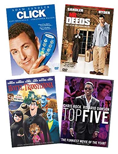 Amazon.com: Adam Sandler DVD Collection - Click / MR. Deeds / Top Five ...