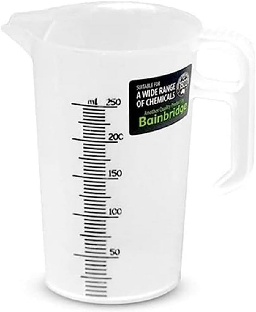 Bainbridge Fluid and Chemical Measuring Jug, 250 ml Capacity : Amazon ...