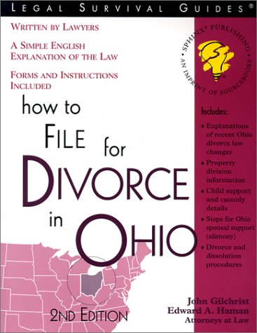 How to File for Divorce in Ohio : With Forms (Legal Survival Guides ...