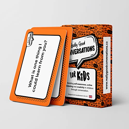 Really Good Conversations for Kids: Vol. 1 – UK Made, Build Self ...