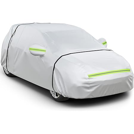 Favoto Hatchback Cover Car Cover Universal Fit 145 to 157 inch Right ...