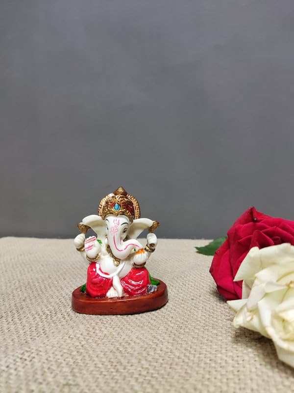 Buy PRATIMA Ganpati/Ganesha Murti for Gift, Home, Car Dashboard, Office ...