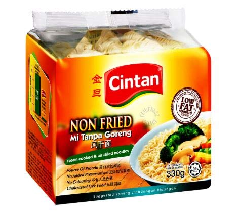 Amazon.com : NT# Cintan Non Fried Instant Noodle - Original (Plain ...