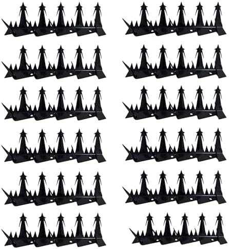 Amazon.com : MSJSZP Fence Spikes Animal Deterrent 6 Pcs (14.8x1.8x3.4in ...