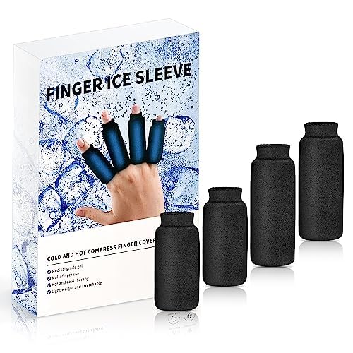 Amazon.com: Finger Ice Sleeves 4 Ice Packs for Fingers, Finger ...