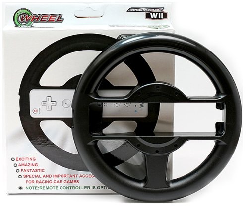 Amazon.com: Wii Racing Wheel GT4 - Black : Video Games