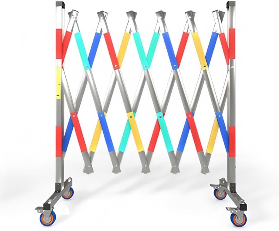 Expandable Stainless Steel Barrier - Portable Retractable Traffic ...