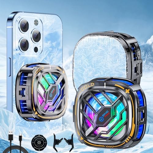 UOEPOWA Magnetic Phone Cooler for Gaming, Portable Semi-Conductor ...