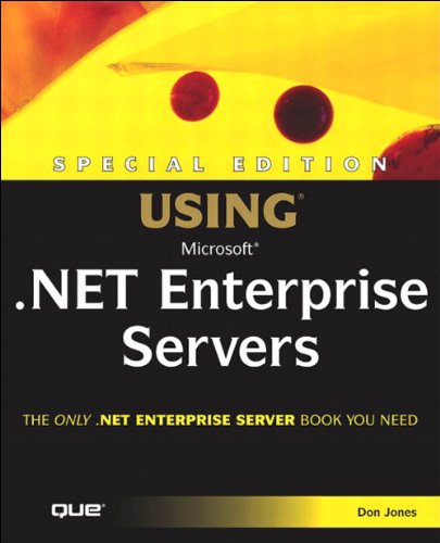 Amazon.com: Special Edition Using Microsoft .NET Enterprise Servers ...