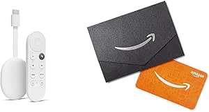 Amazon.com: Google Chromecast with Google TV (4K)- Streaming Stick ...