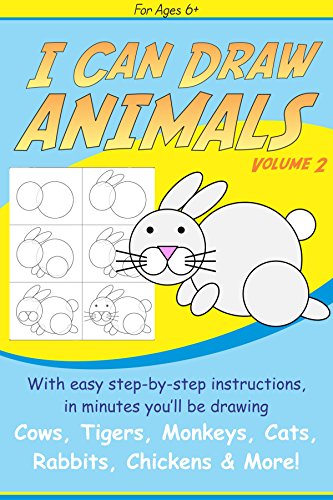 I Can Draw Animals 2 (Step-by-Step Drawing) eBook : Adams, Darwin ...