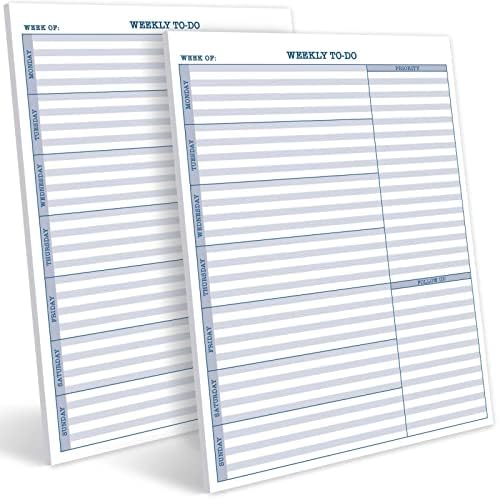Amazon.com : Global Printed Products 8.5" x 11" Horizontal to-Do List ...