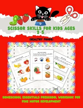 Amazon.com: Scissor Skills for Kids Ages 3–5: Homeschool Essentials ...