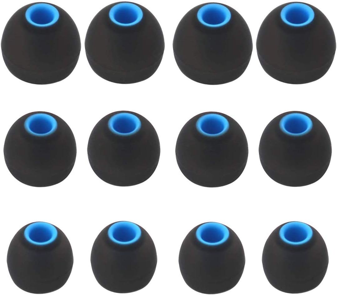 Amazon.com: BLLQ 12PCS Small Size Replacement Ear Tips Earbuds Eartips ...