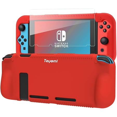 Amazon.com: FINTIE Silicone Case Compatible with Nintendo Switch - Soft ...