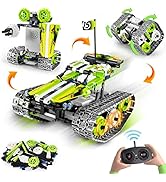 HOGOKIDS STEM Ferngesteuert Bauspielzeug - 3 in 1 Technik Ferngesteuert Auto Tracked Racer Stunt ...
