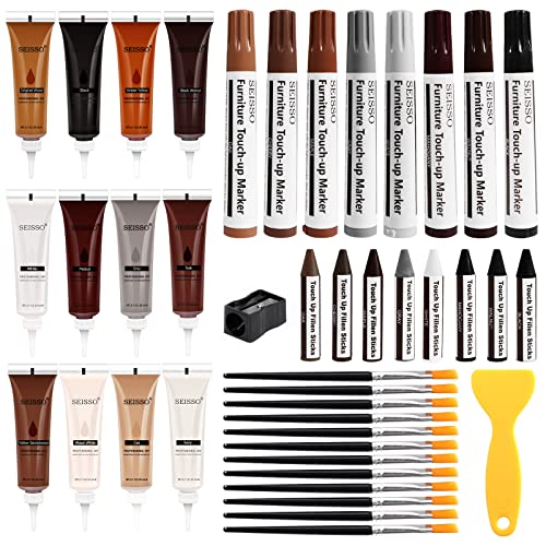 Snapklik.com : Wood Furniture Repair Kit - Set Of 42 - Wood Fillers ...