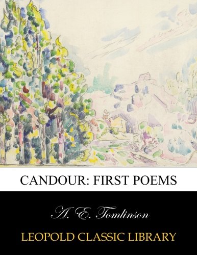Candour: first poems : Amazon.in: Books