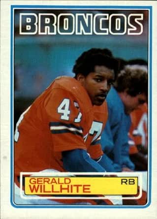 Amazon.com: 1983 Topps #270 Gerald Willhite DP NFL Football Trading ...