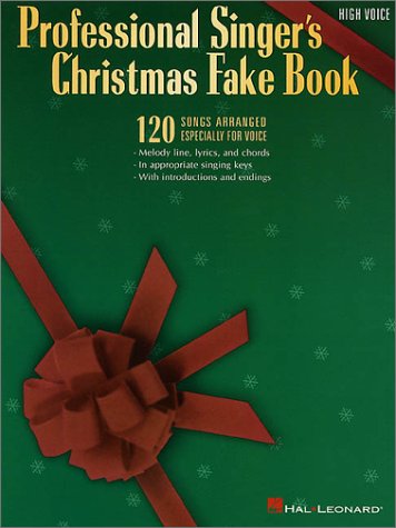 Amazon | Professional Singers Christmas Fake Book | Songbooks