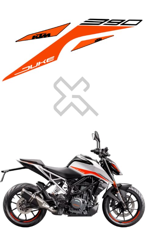 Grayfixx Duke 390 Full Graphics | Duke 390 Sticker : Amazon.in: Car ...