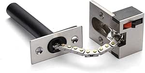 TOGU Thicken Security Concealed Door Chain Guard Heavy Duty Latch Lock ...