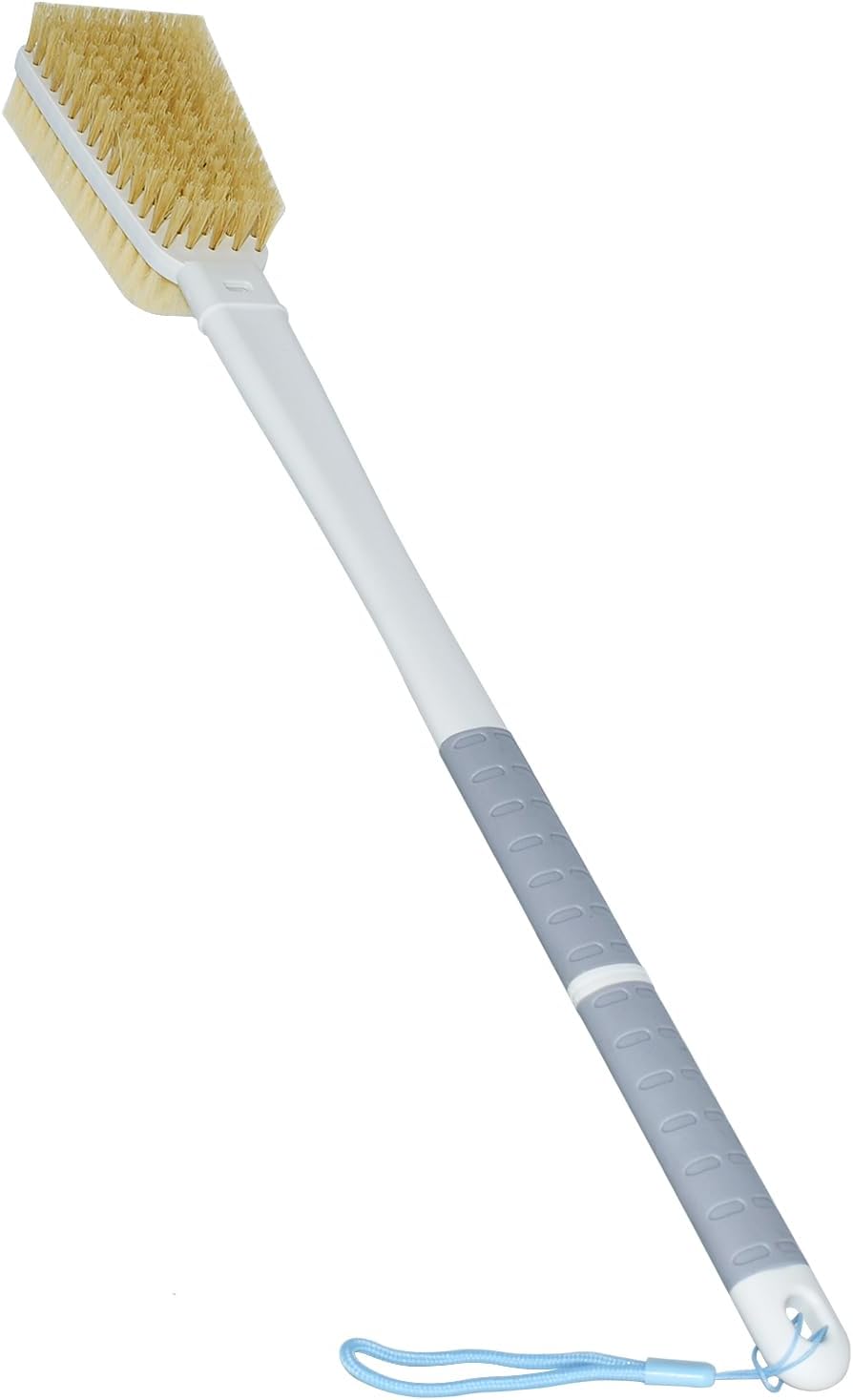 Amazon.com : Shower Brush with Soft and Stiff Bristles,20.5" Extra Long ...