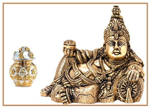 COSMOS Kuber Maharaj with golden kalash for wealth and prosperity in ...