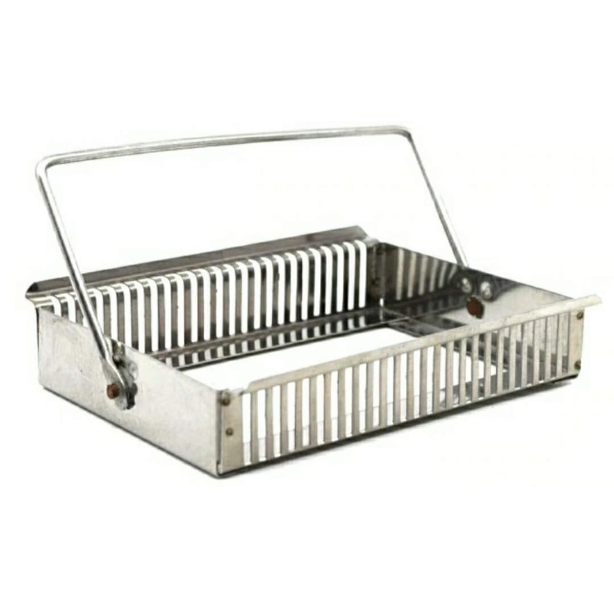 Slide Staining Rack | Stand for 25 slides Stainless Steel Pack of 1 For ...