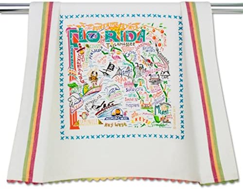 Amazon.com: Florida State Tea Towels Souvenir Gifts Set of 2, Cotton ...