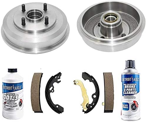 Amazon.com: Detroit Axle - Kit de freno trasero para Ford Focus 00-08 ...