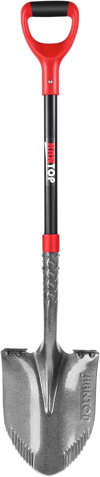 Amazon.com : HANTOP Mini Shovel - 28 inches, Ideal for Digging, Camping ...