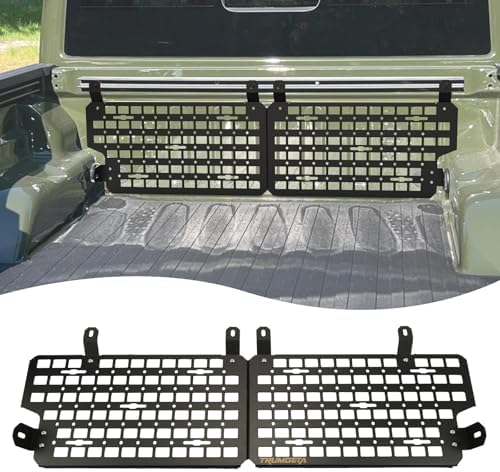 Amazon.com: Trumgeta Front Bed MOLLE Panel Fit for 5 Feet Jeep ...