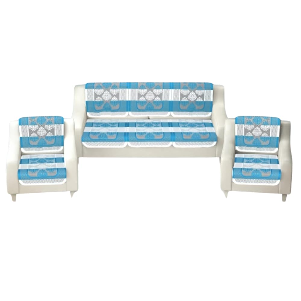 Traditional Design Cotton Fabric Net Sofa Covers for Living Room 5 ...