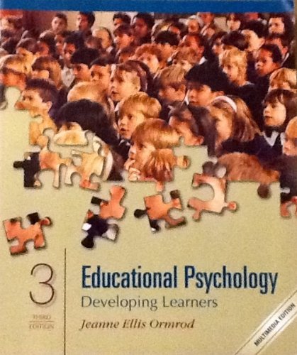 Educational Psychology: Developing Learners: Ormrod, Jeanne ...