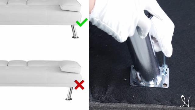 Watch Futon Sofa Bed Assembly Video! on Amazon Live